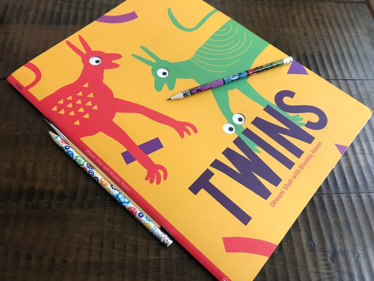 Twins: An Activity Book to Combine Drawing and Storytelling – Toka Box